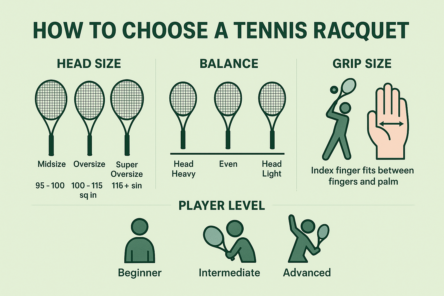 Complete Guide to Choosing a Tennis Racquet
